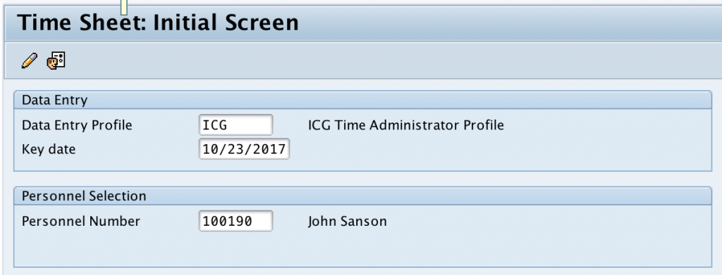 ICG – Understanding the basics of CATS (cross-application time sheets)