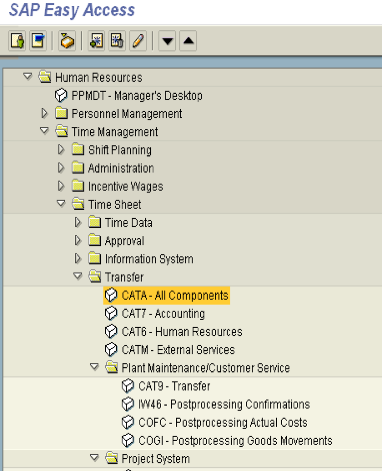 ICG – Transferring CATS Data